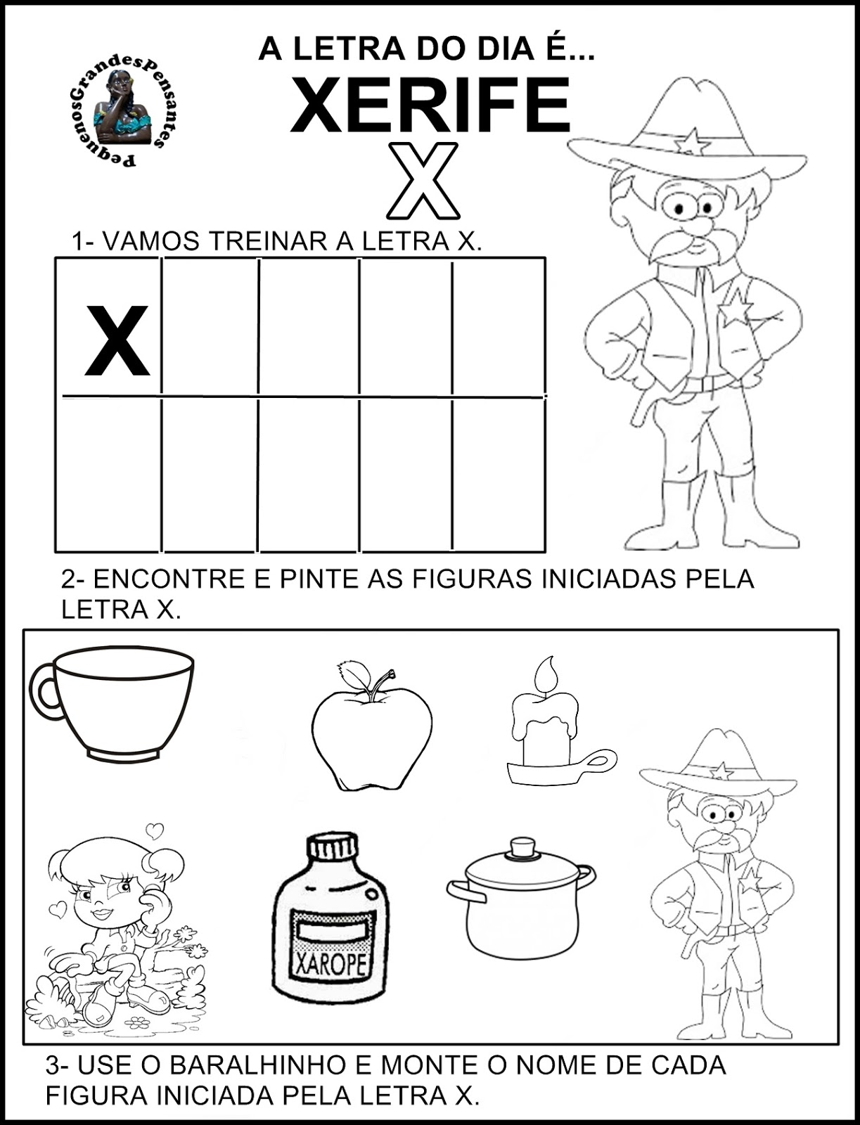 Texto Com A Letra X Para Alfabetização - RETOEDU