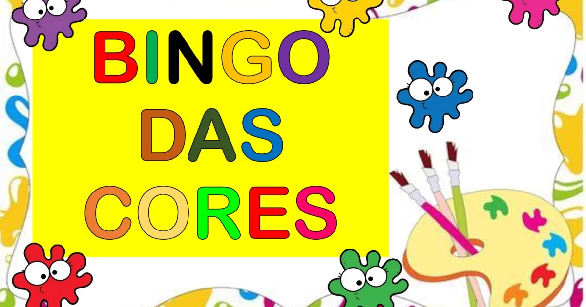 Bingo das Cores: Reconhecimento de Cores
